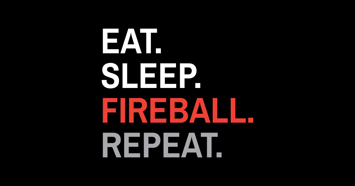 D&D Wizard Sorcerer Fireball - Fireball - Sticker | TeePublic