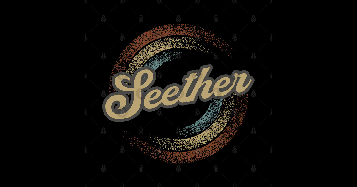 Seether Circular Fade - Musician - Sticker | TeePublic