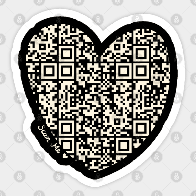 Pastel Yellow Rick Astley Rickroll QR Code Heart Art - Rick Astley ...