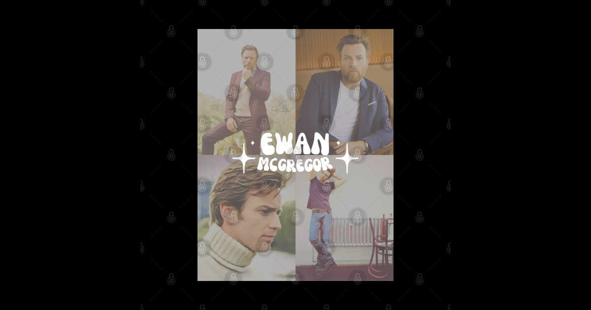 groovy aesthetic ewan mcgregor (perfect for your average obi wan kenobi ...