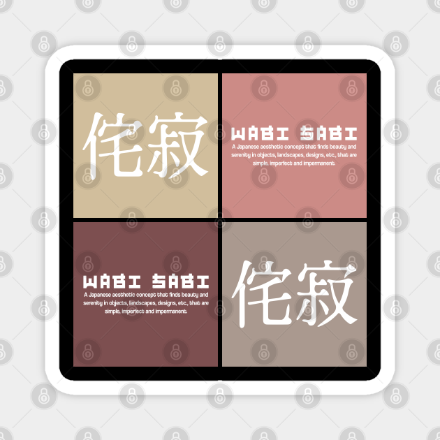 Japanese Aesthetic Wabi Sabi Symbol Kanji Pop Art Vintage 495 - Pop Art ...