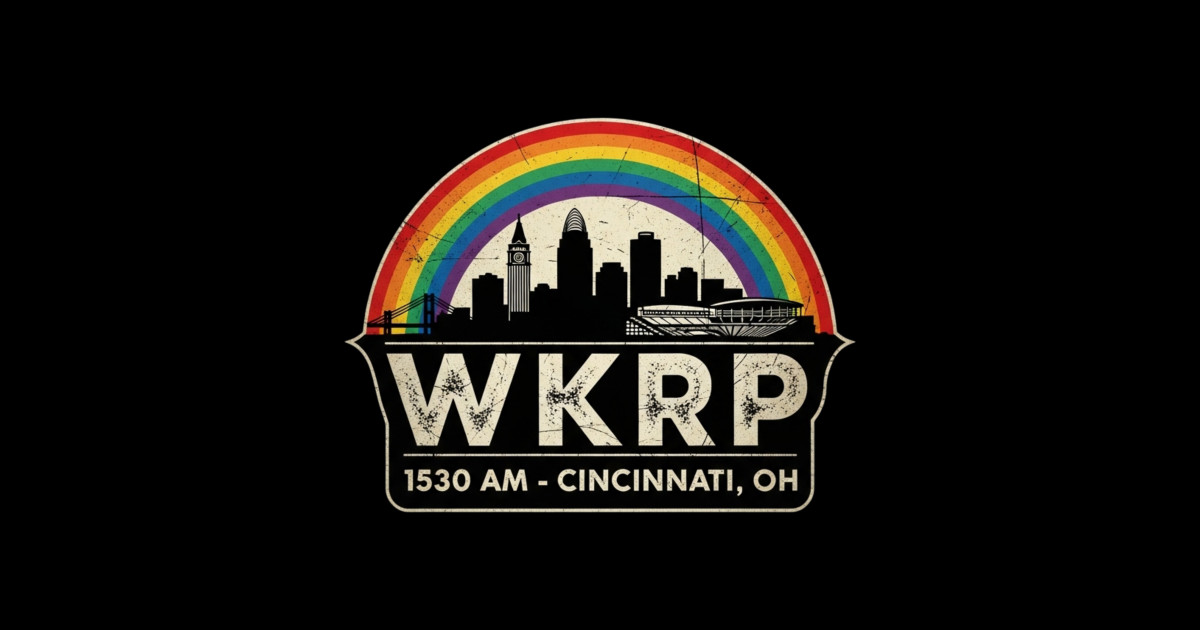 WKRP Cincinnati Rainbow Skyline - Wkrp Cincinnati Rainbow Skyline ...
