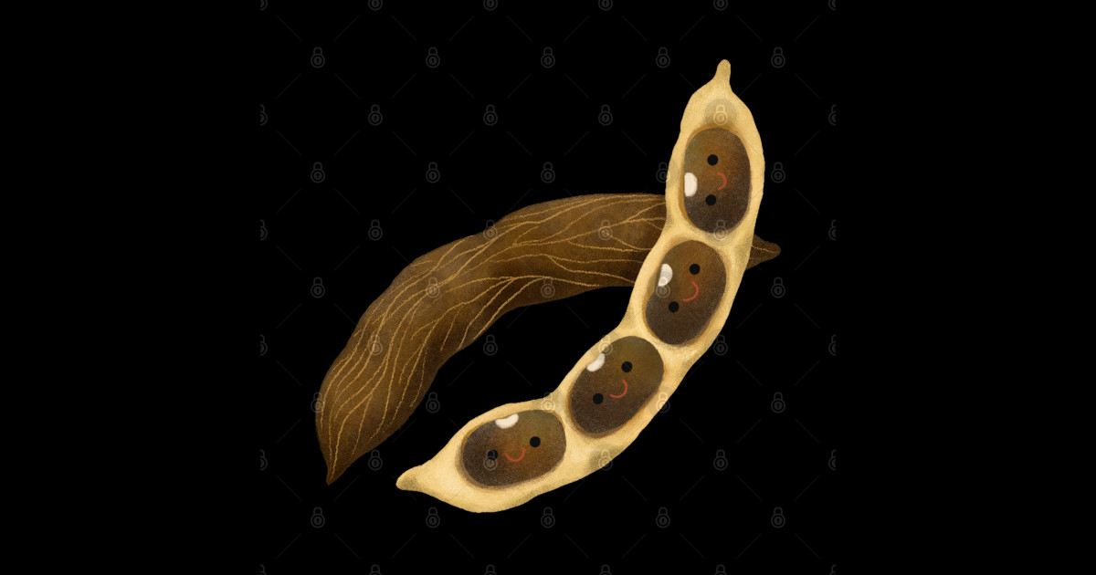 Velvet Beans - Beans - Sticker | TeePublic