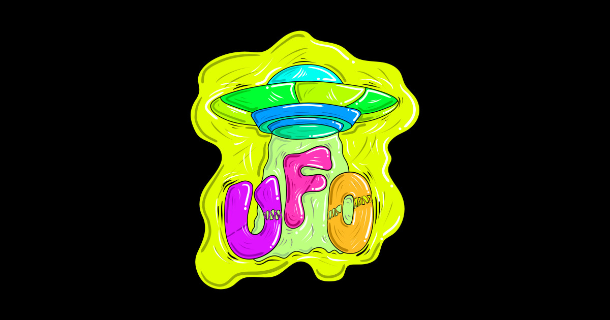 Ufo Graffiti - Illustrations - T-Shirt | TeePublic