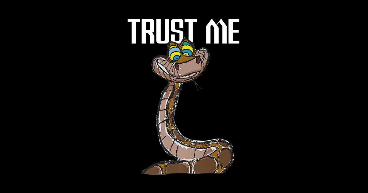 Kaa the Snake 'TRUST ME' - Disney's The Jungle Book - The Jungle Book ...