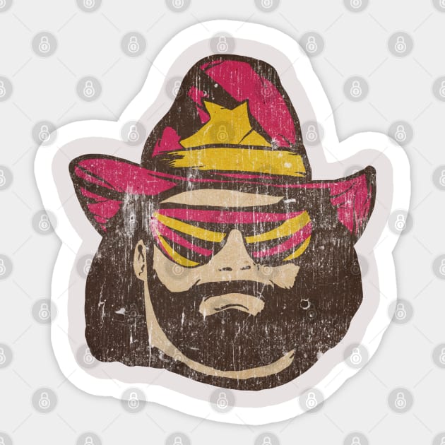 Macho Man Cowboy - Macho Man - Sticker | TeePublic