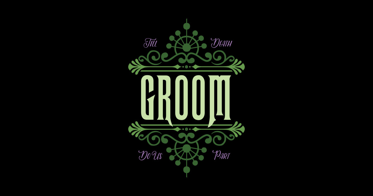 Haunted Groom Honeymoon for Couples - Goth - T-Shirt | TeePublic