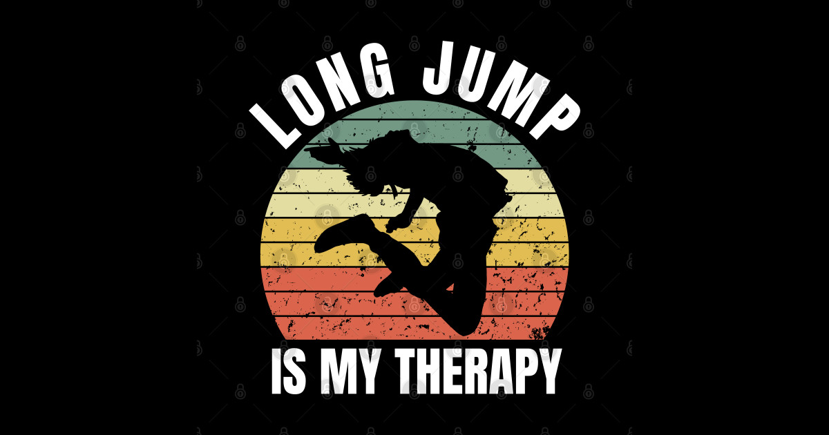 Long Jump Funny - Long Jump - Sticker | TeePublic