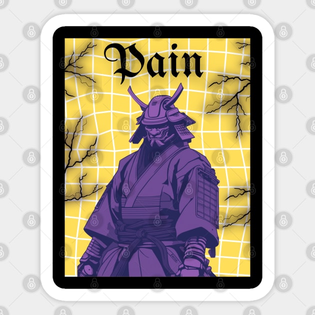 Pain - Pain - Sticker | TeePublic