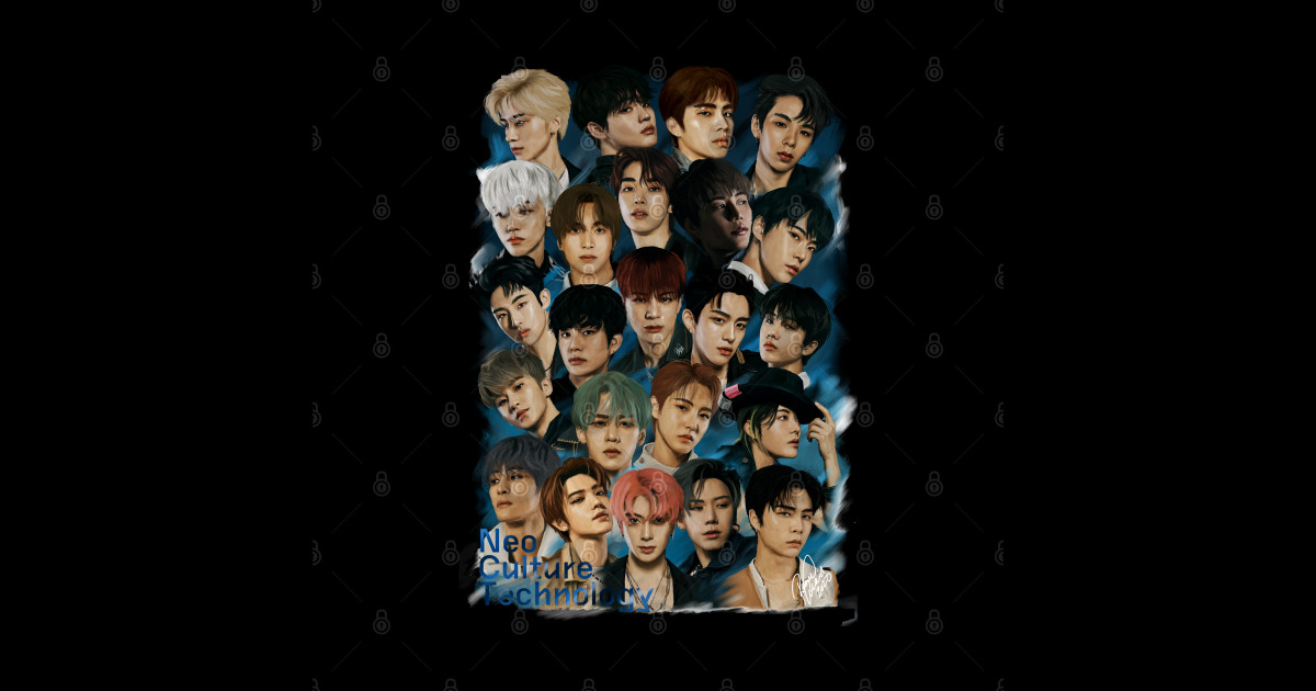 NCT 2020 Resonance Fanart - kpop illustration - Lucas - Sticker | TeePublic