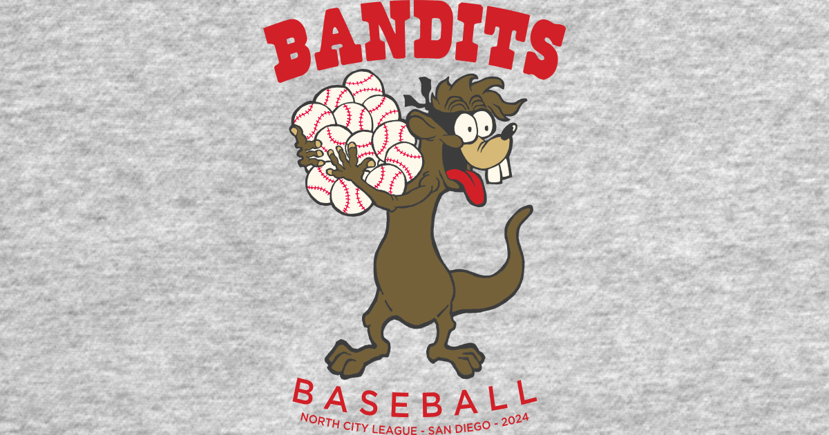 Bandits Baseball 2024 Team - Baseball Team - T-Shirt | TeePublic