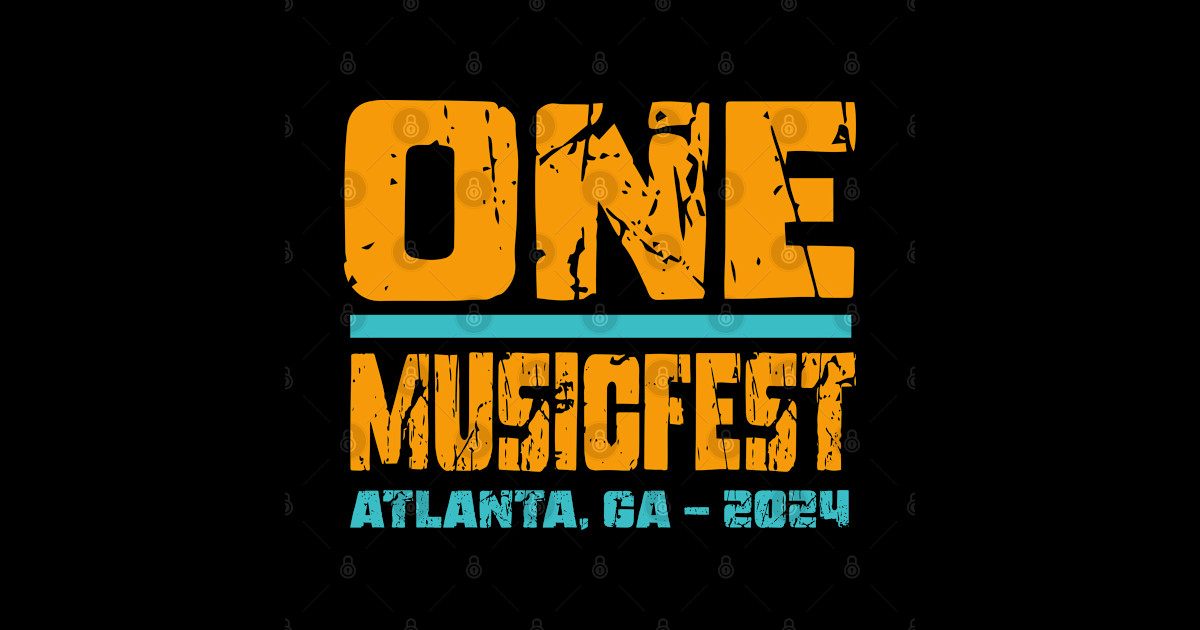 One Music Festival 2024 - Music Festival - Sticker | TeePublic