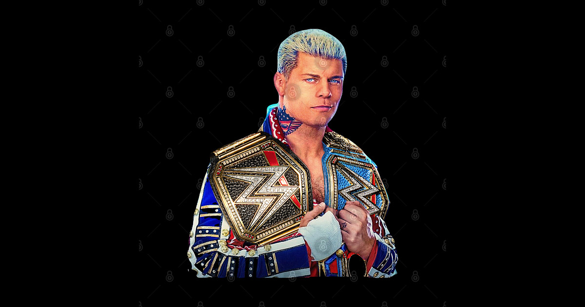 Cody Rhodes Handsome - Cody Rhodes - Sticker | TeePublic