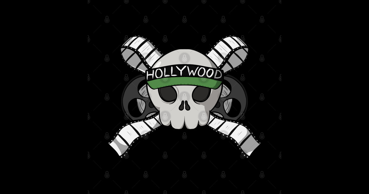 Film makers Jolly Roger pirate flag (no caption) - Jolly Roger ...
