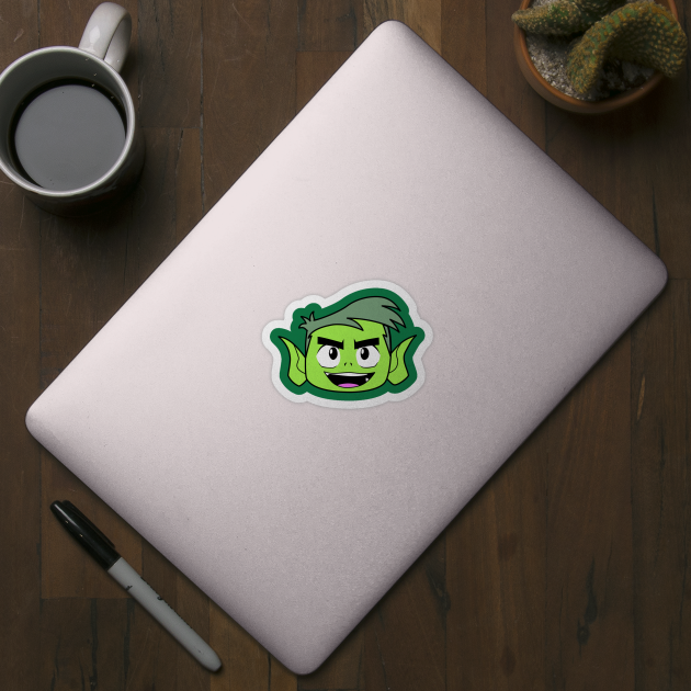 Teen Titans´ Beastboy - Beast Boy - Sticker | TeePublic