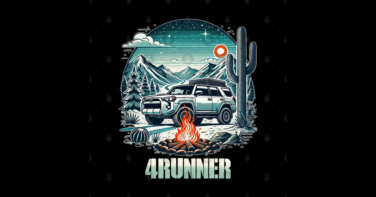 Toyota 4Runner snow desert - 4runner - Sticker | TeePublic
