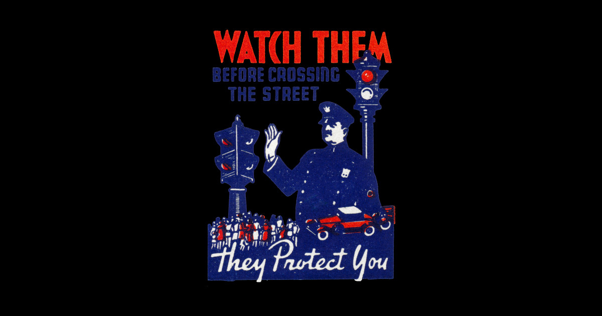 1930s Traffic Cop - Traffic Cop - Posters and Art Prints | TeePublic