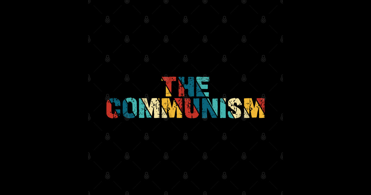 Retro Color - The Communism - Communism - Sticker | TeePublic