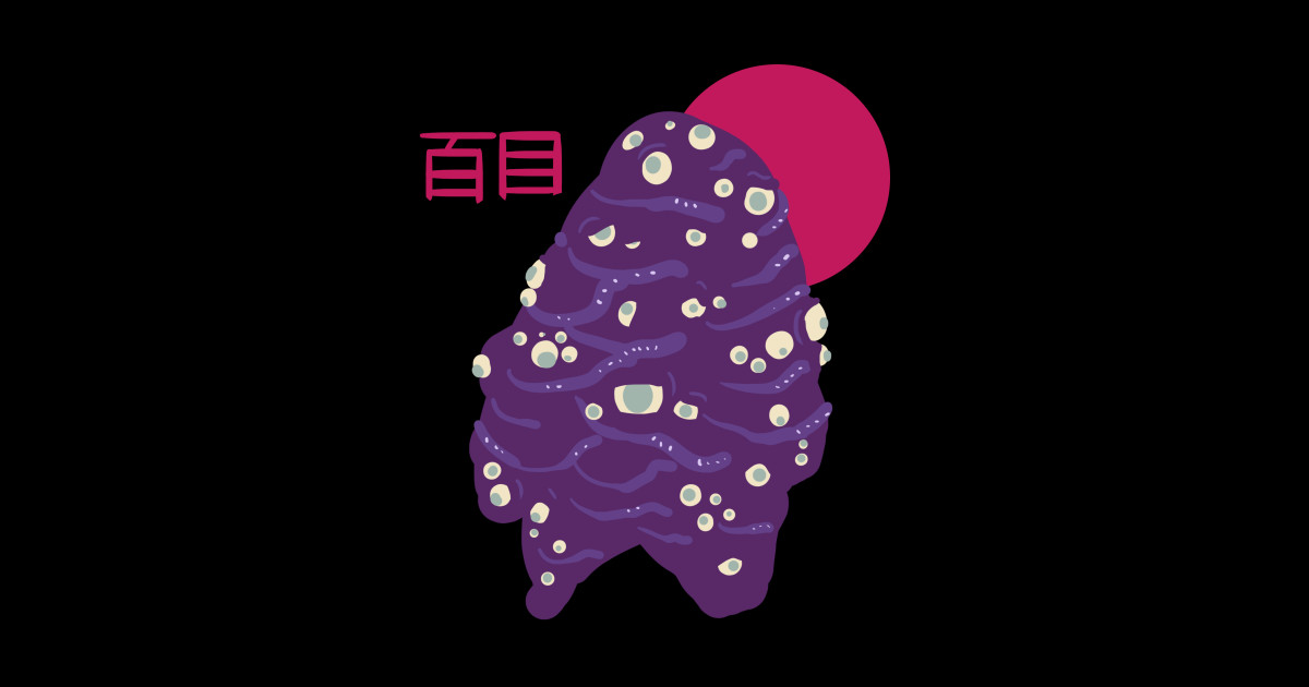 Hyakume yokai spirit - Japan - Sticker | TeePublic