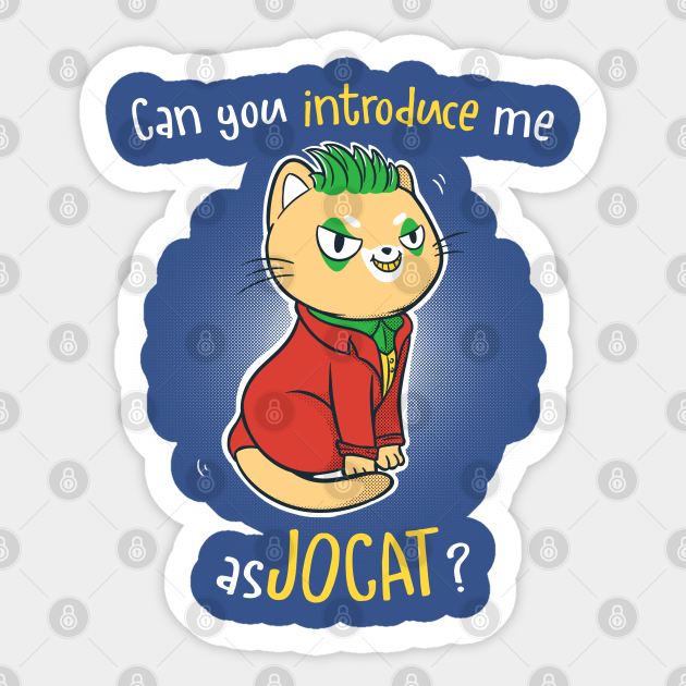 Jocat - Joker - Sticker | TeePublic