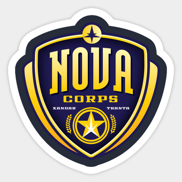 NOVA Corps - Marvel - Sticker | TeePublic