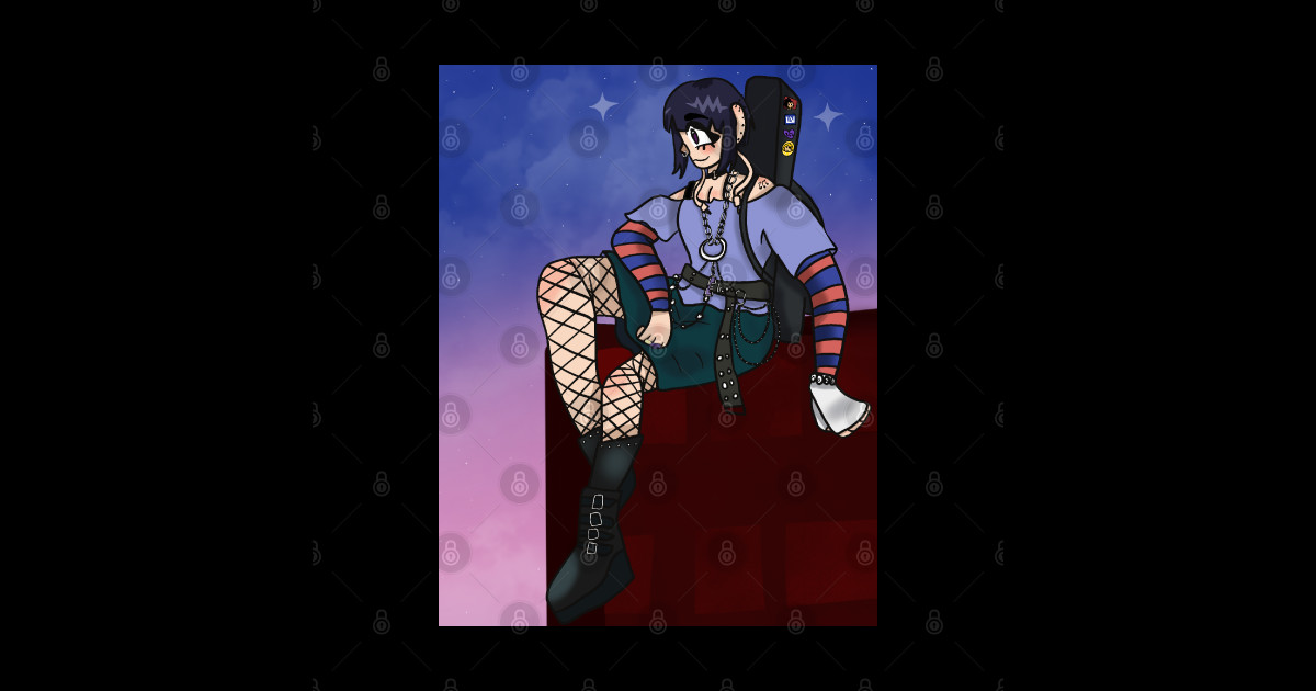 love in the sky - Jirou Kyoka - Magnet | TeePublic
