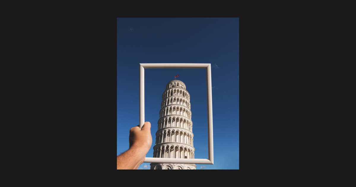 Pisa Tower - Pisa - T-Shirt | TeePublic