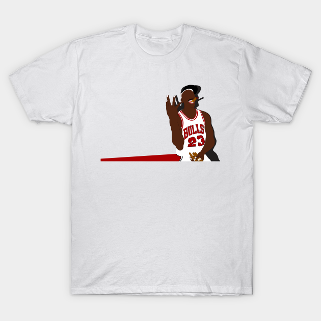 Michael Jordan Three-Peat Design - Michael Jordan Cigar - T-Shirt ...