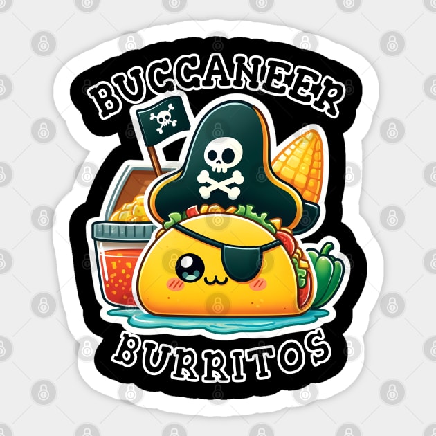 Pirate Baby Taco Feast - Baby Taco - Sticker | TeePublic