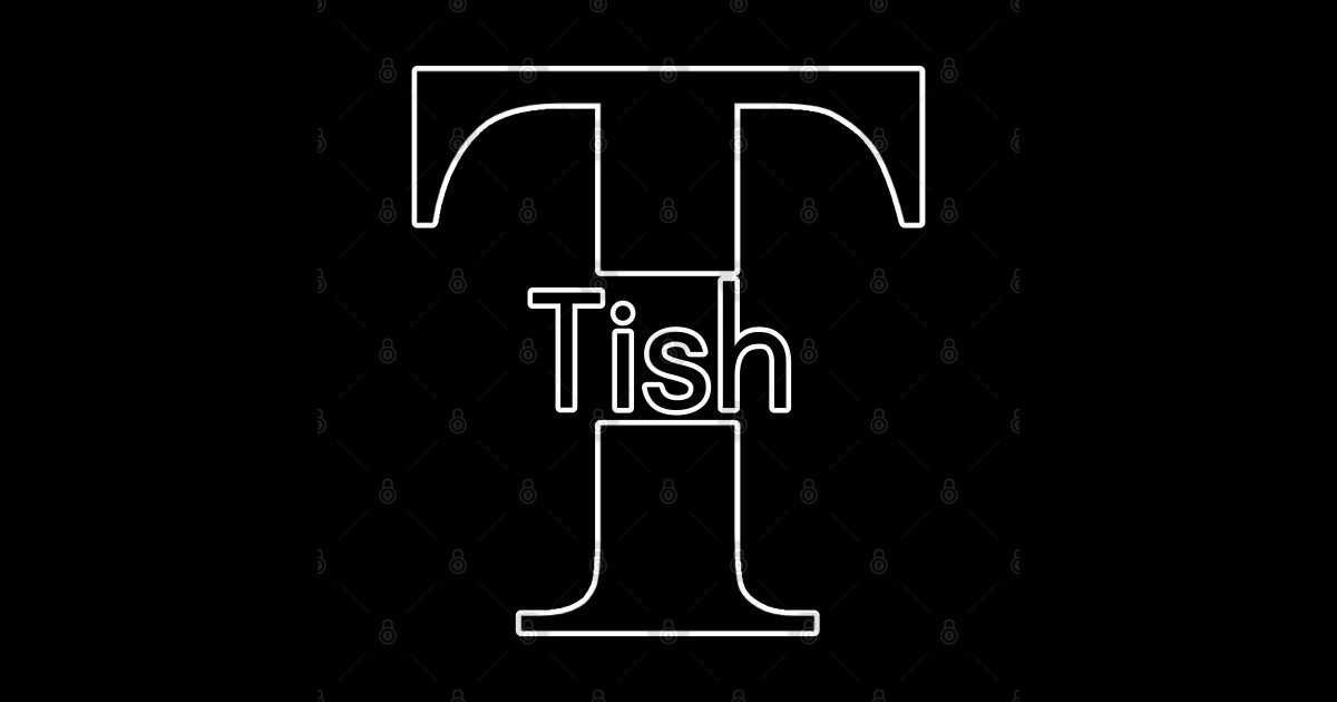 Initial T Monogram Tish Name Label Initial T Monogram Tish Name Label Sticker Teepublic