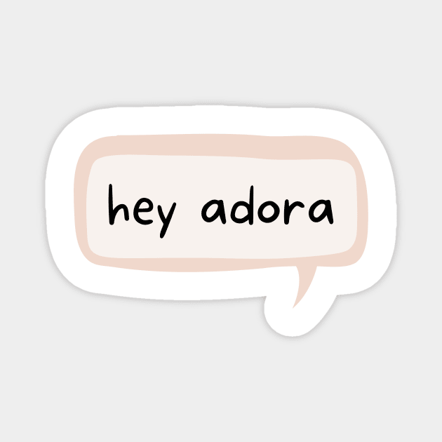 Hey Adora - Catra - She-RA - She Ra - Magnet | TeePublic