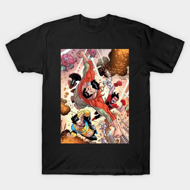 invincible comic poster - Invincible - T-Shirt | TeePublic