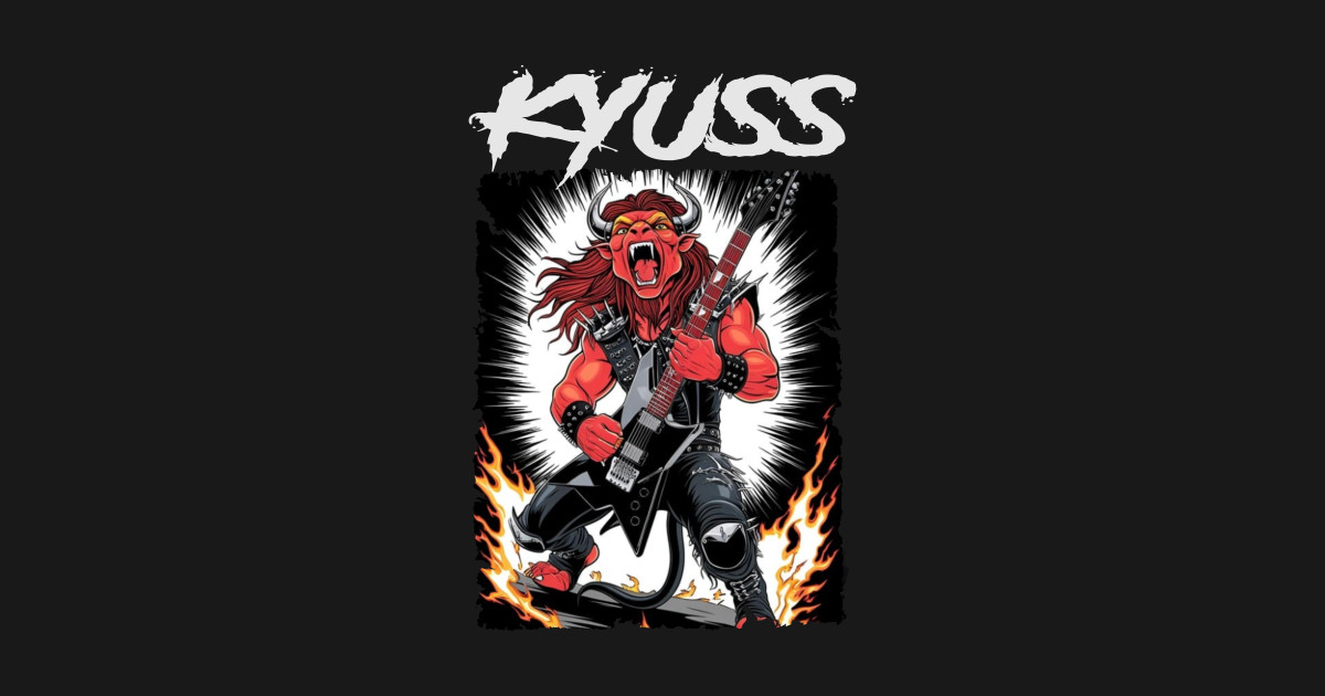 KYUSS BAND FAN ART - Kyuss Band Fan Art - T-Shirt | TeePublic