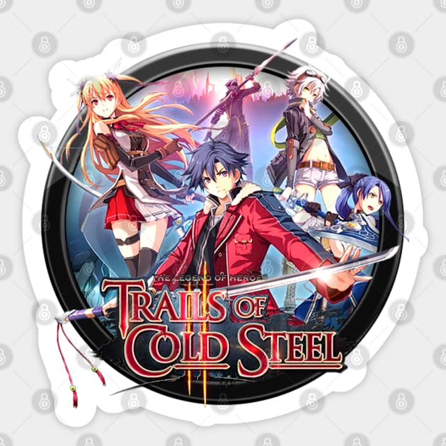 Trails Of Cold Steel III - Trails Of Cold Steel - Sticker | TeePublic