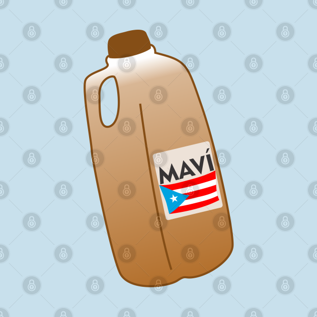 Mavi Puerto Rican Latino Food Tropical Drink - Puerto Rico - T-Shirt ...