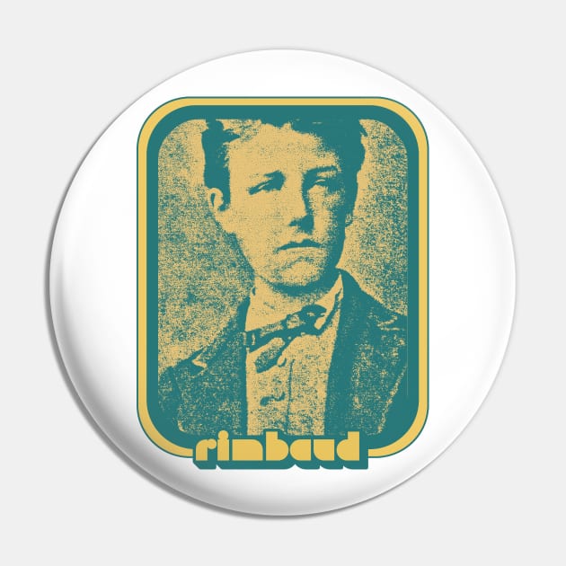 Rimbaud /// Retro Style Fan Aesthetic Design - Arthur Rimbaud - Pin ...