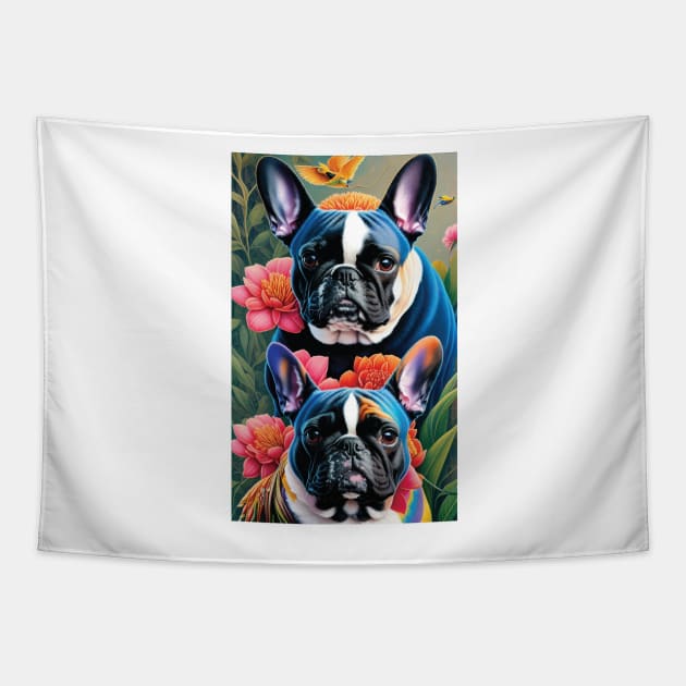 2 Frenchie's with Roses Aesthetic - 2 Frenchies With Roses Aesthetic ...
