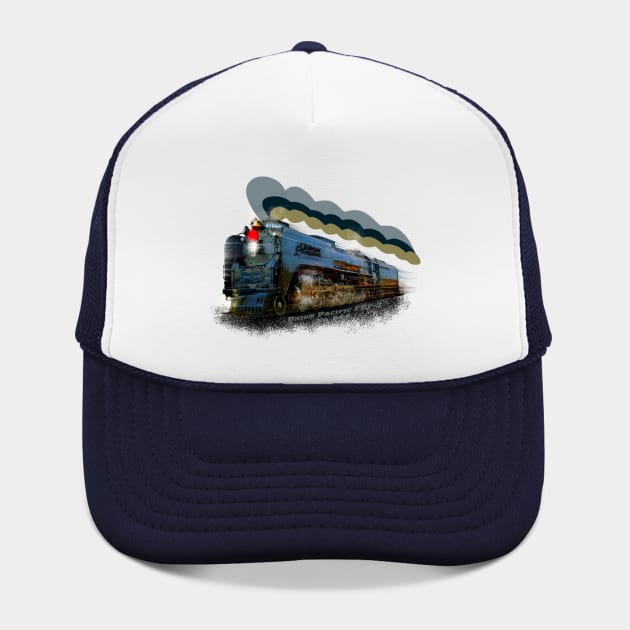 Gorgeous vintage Railroad steam locomotive FEF3 844 - Locomotive - Hat ...