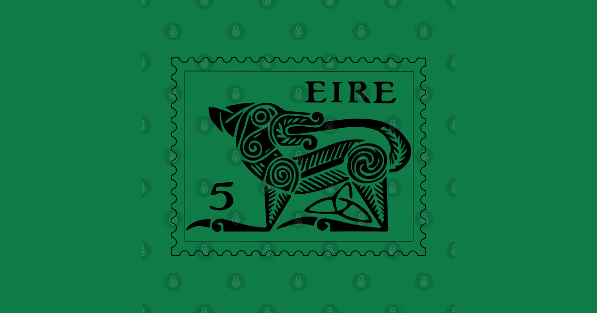 Eire post stamp - Eire - T-Shirt | TeePublic