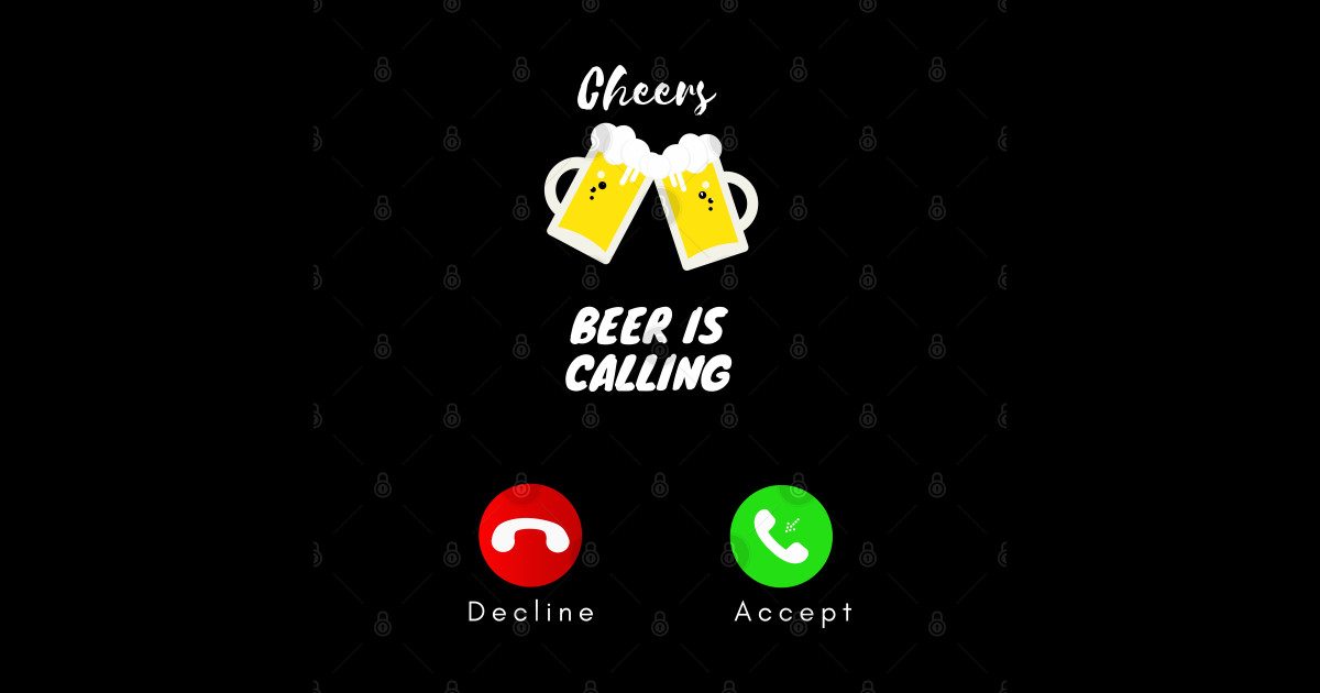 BEER IS CALLING - Beer Phone - Tapestry | TeePublic