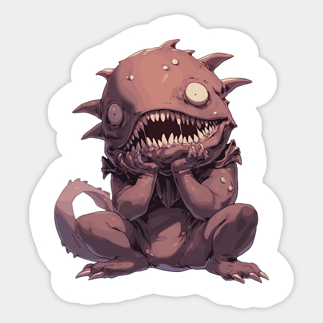 Cute DnD Homunculus - One Dnd - Sticker | TeePublic