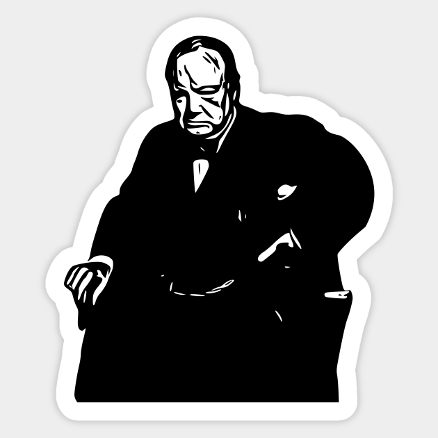 Winston Churchill Vector | Line Art British Convervatism - Churchill ...