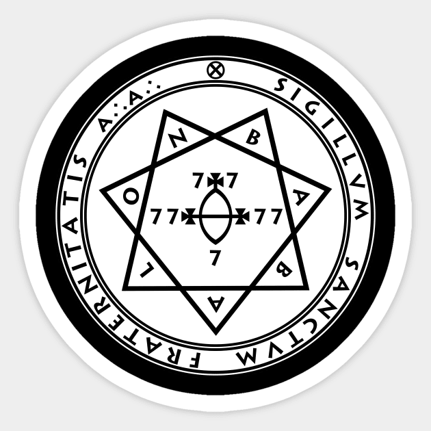 Star of Babalon - Thelemic - Sticker | TeePublic