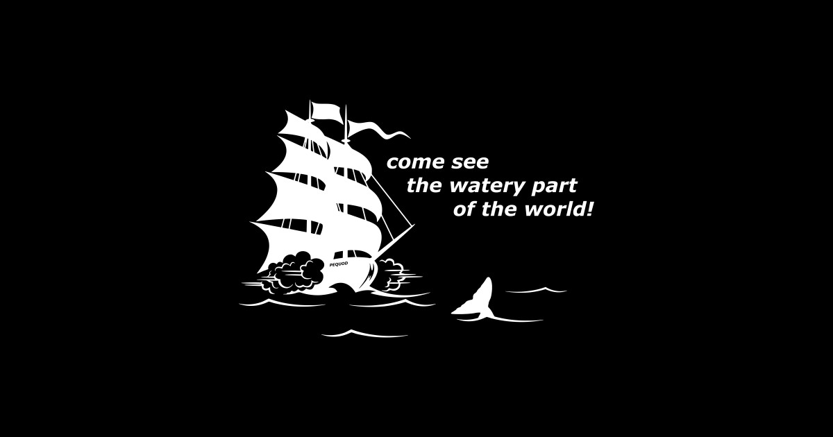 Moby Dick - aboard the pequod - Moby Dick - Sticker | TeePublic