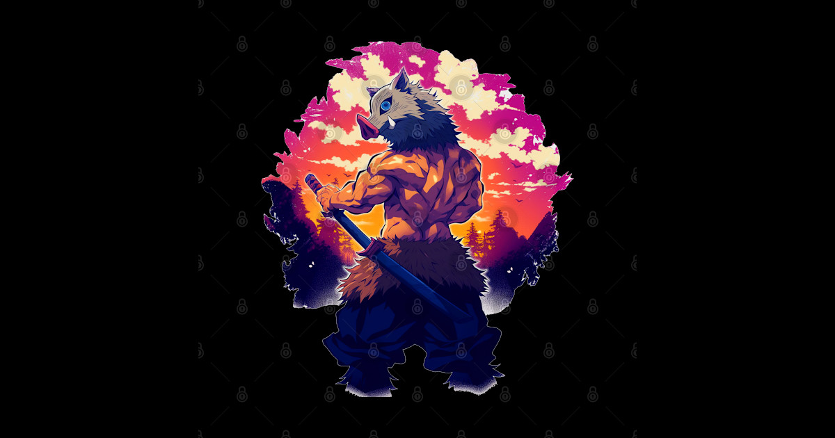 hashibira inosuke - kimetsu no yaiba - Inosuke Hashibira - Posters and ...