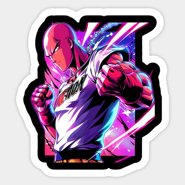 Saitama (One Punch Man) - Saitama - Sticker | TeePublic