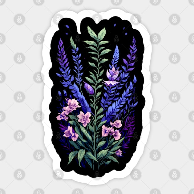 Sage Flowers, Herbs Design - Sage - Sticker | TeePublic