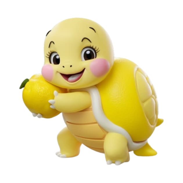 Lemon turtle - Turtle - T-Shirt | TeePublic