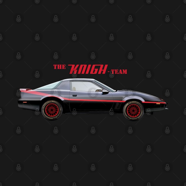Knight Rider - The A Team - Knight Rider - T-Shirt | TeePublic