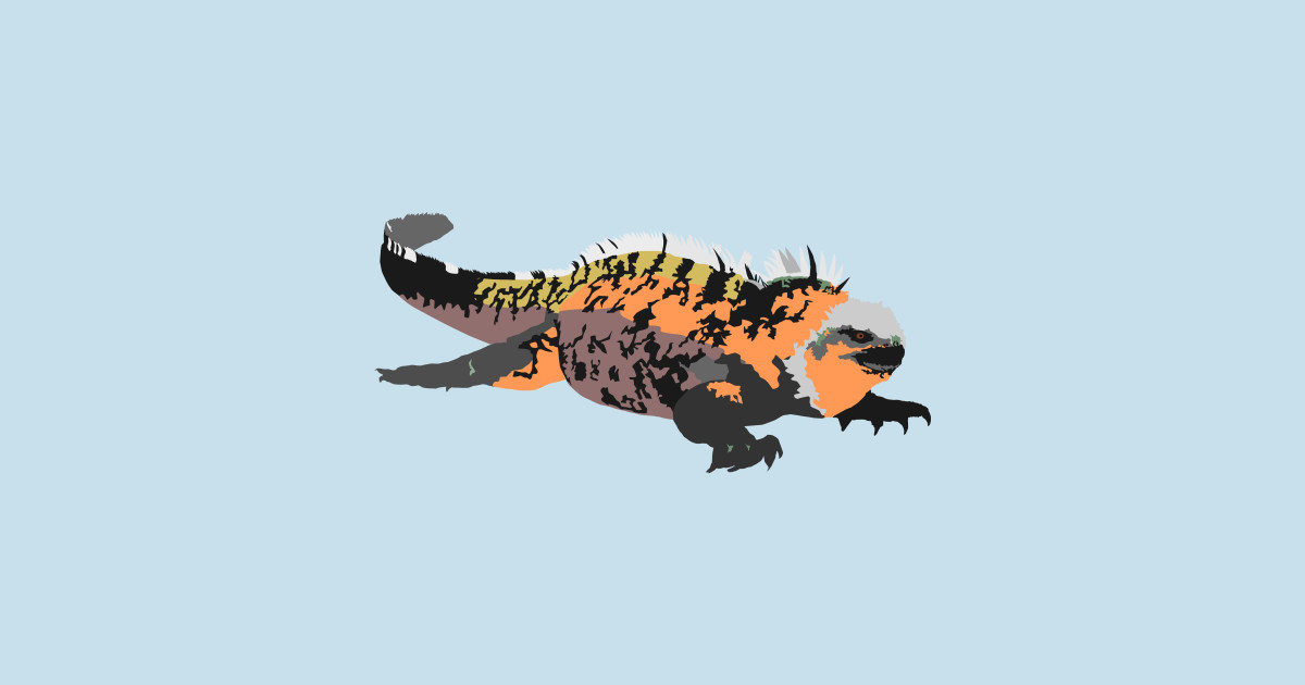 Marine Iguana - Iguana - T-Shirt | TeePublic